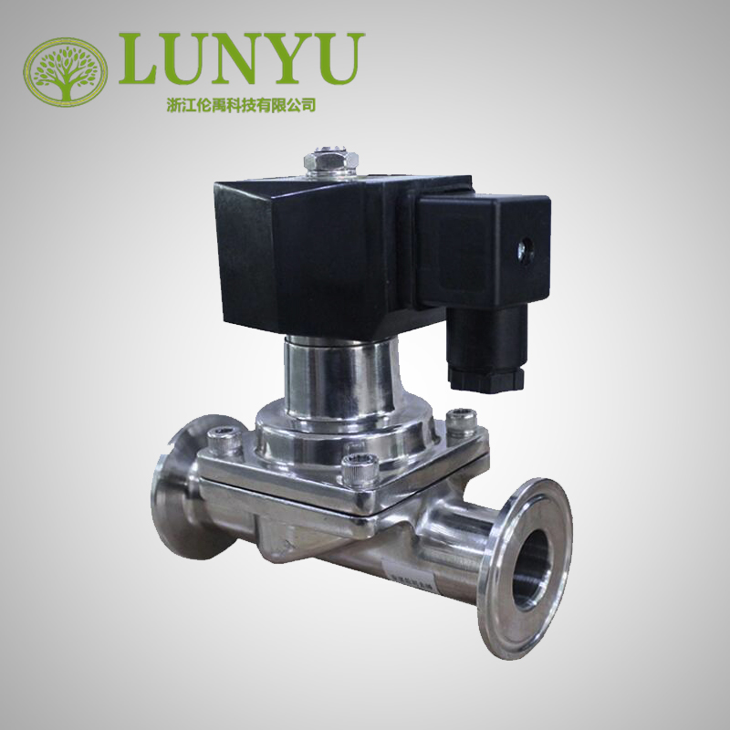 Stainless Steel Sanitary Clamp Solenoid Valve - Buy Stainless Steel ...